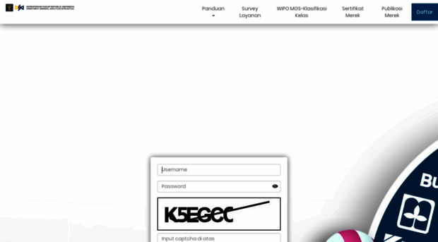 merek.dgip.go.id - Direktorat Jenderal Kekayaan I... - Merek Dgip