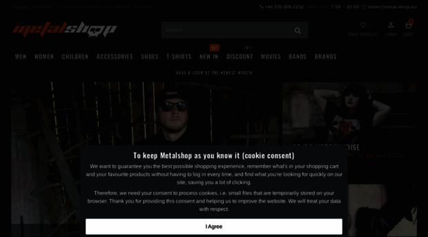 metalshop.eu - METALSHOP - metal and punk t-s... - METALSHOP