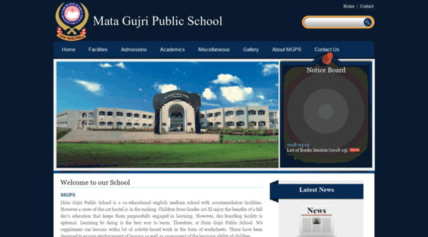 mgps.ac.in - Mata Gujri Public School - Mgps