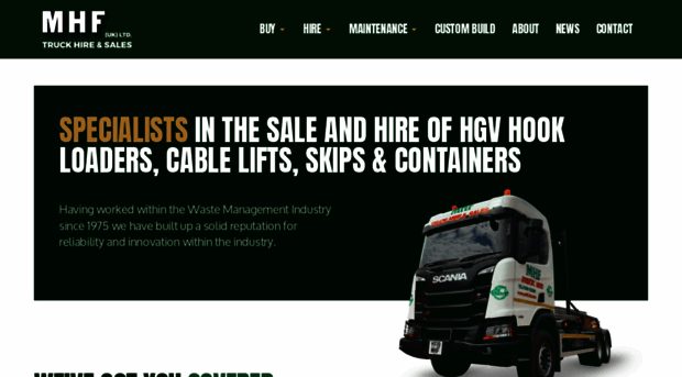 mhf.uk.com - MHF Trucks UK - HGV Lorry/Truc... - MHF