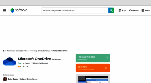 microsoft-onedrive.en.softonic.com - Microsoft OneDrive - Download ...