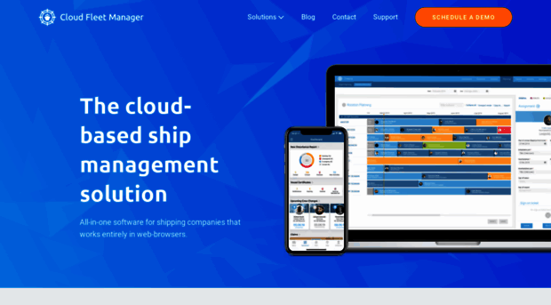 midocean.cloudfleetmanager.com - Cloud Fleet Manager by Hanseat... - Midocean Cloud Fleet Manager