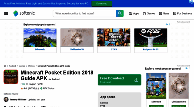 minecraft-pocket-edition-2018-guide.en.softonic.com - Minecraft Pocket ...