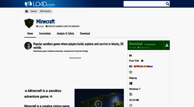 minecraft.en.lo4d.com - Minecraft - Download - Minecraft En Lo 4 D