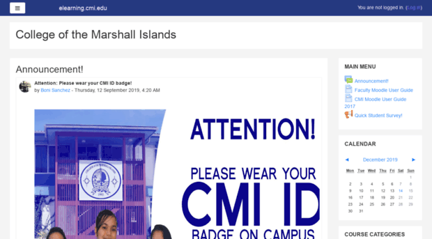 mipweb.cmi.edu - College of the Marshall Island... - Mipweb Cmi