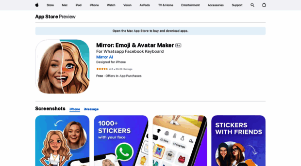 mirror.app.link - ‎Mirror: Emoji & Avatar Maker ... - Mirror App