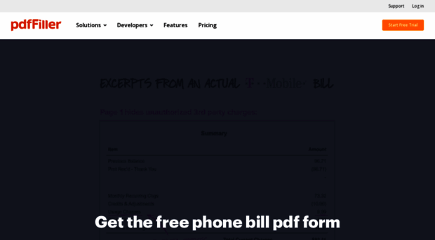 mobile-bill-pdf.pdffiller.com - Unusual traffic detected - Mobile Bill ...