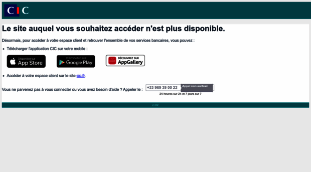 mobile.cic.fr - Banque CIC - Mobile CIC