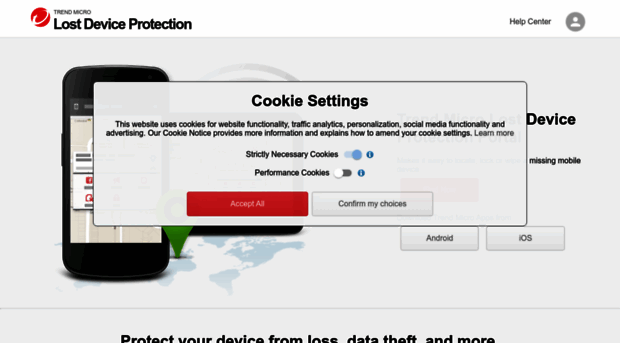 mobilesecurity.trendmicro.com - Lost Device Protection - Mobilesecurity ...