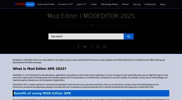 Mod Editor Modeditor Updated Mod Editor 