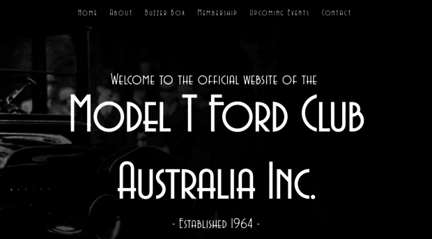 modeltfordclubaustralia.org.au - Model T Ford Club of Australia ...