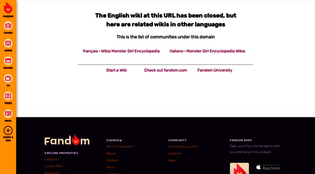 monstergirlencyclopedia.fandom.com - Wiki Index | | Fandom ...