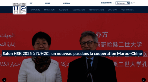 moodle.univh2c.ma - Université Hassan 2 de Casabla... - Moodle Univh 2 C