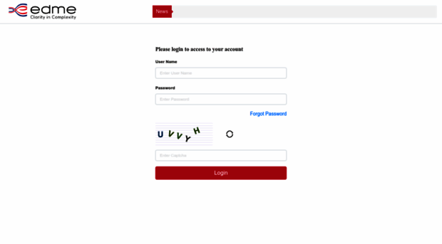 motor.edmeinsurance.com - EDME Assurance 1 - Login - Motor EDME Insurance