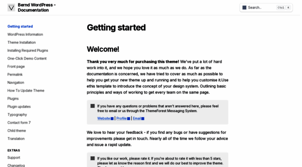 mountain-themes.gitbook.io - Getting started | Bernd WordPr... - Mountain Themes Gitbook