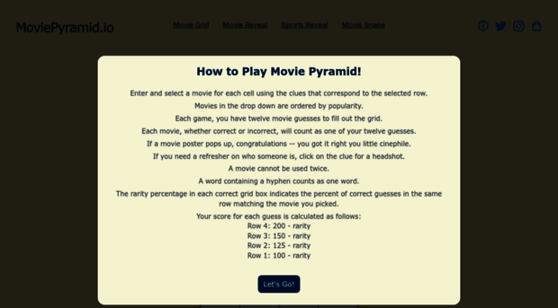 moviepyramid.io - Movie Pyramid - Movie Pyramid