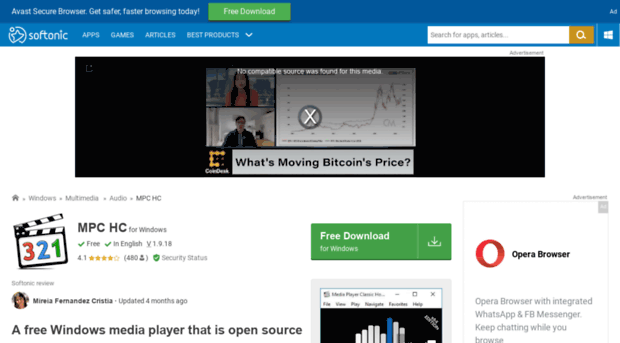 mpc-hc.en.softonic.com - MPC HC - Download - MPC HC En Softonic