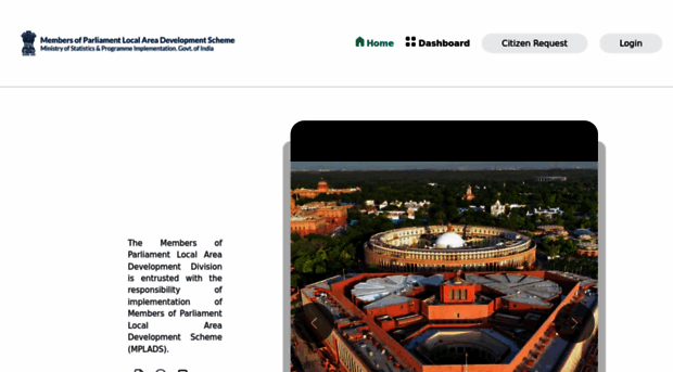mplads.mospi.gov.in - MPLADS - MPLADS Mospi