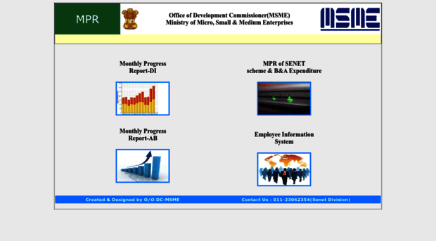 mpr.dcmsme.gov.in - Government of India - Mpr Dcmsme