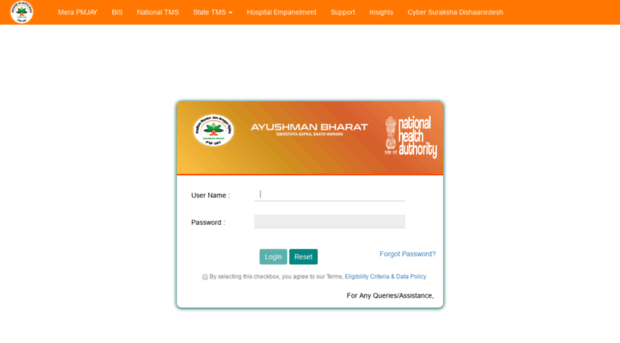 mptms.pmjay.gov.in - AB-PMJAY - Mptms PMJAY