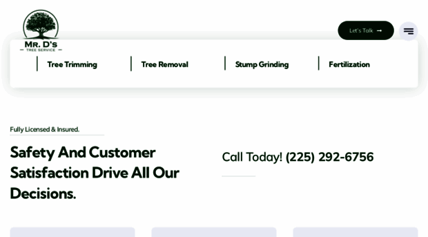 mrdtree.com - Mr. D's Tree Services – M... - Mr D Tree