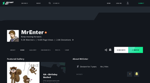 mrenter.deviantart.com - MrEnter User Profile | Deviant... - Mr Enter ...