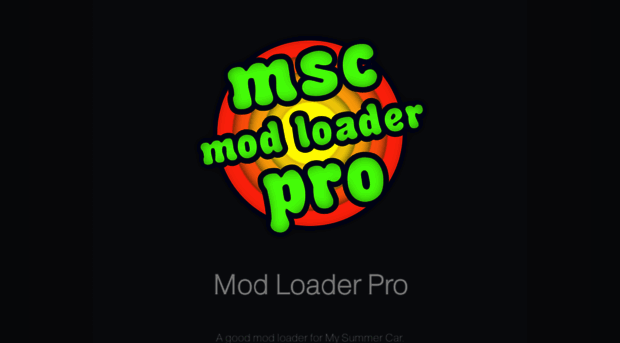 mscloaderpro.github.io - MSC Mod Loader Pro - MSC Loader Pro Github
