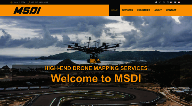 msdi.co.id - MSDI | Indonesia Drone LiDAR S... - MSDI