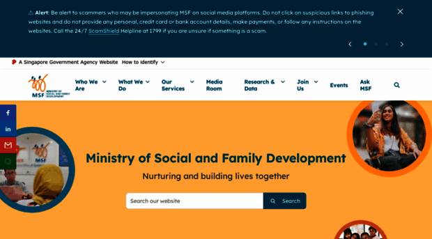 msf.gov.sg - Ministry of Social and Family ... - MSF