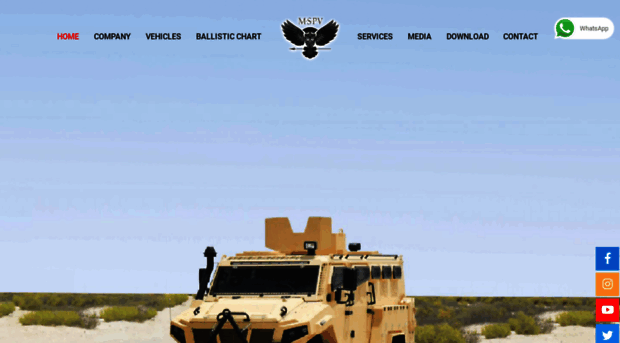 mspv.com - MSPV – Armoured Vehicles Manuf... - MSPV