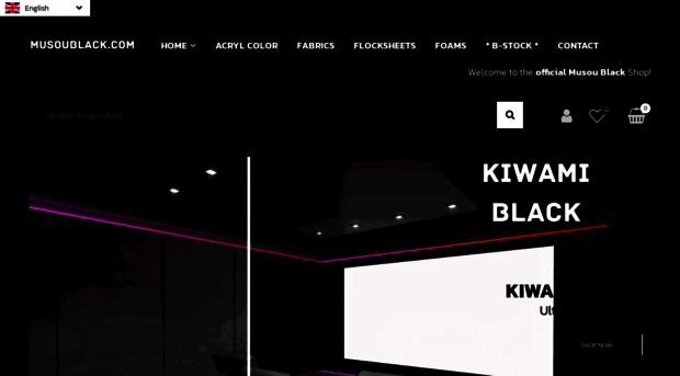 musoublack.com - The blackest shop in Europe! –... - Musou Black