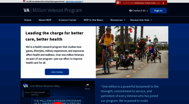 mvp.va.gov - MVP Home | Veterans Affairs - MVP Va