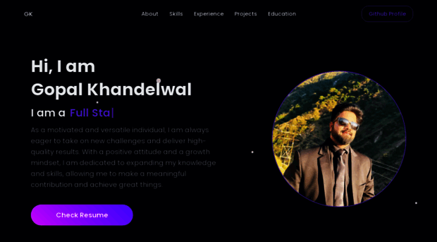 my-portfolio-website-git-main-gopalgod123s-projects.vercel.app - Gopal-Khandelwal-Portfolio - My ...