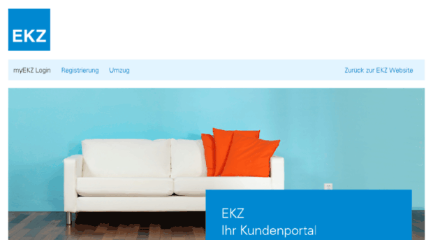 my.ekz.ch - Anmeldung bei myEKZ - My Ekz
