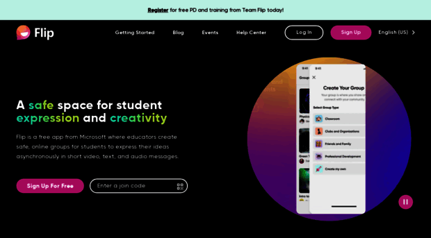 my.flipgrid.com - Flip is a video discussion and... - My Flip Grid