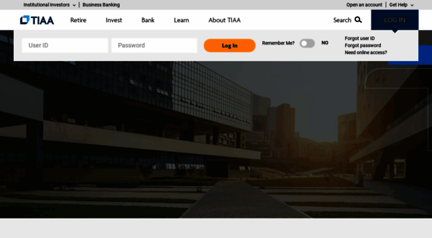 my.tiaa.org - Retirement Income, Planning, I... - My TIAA