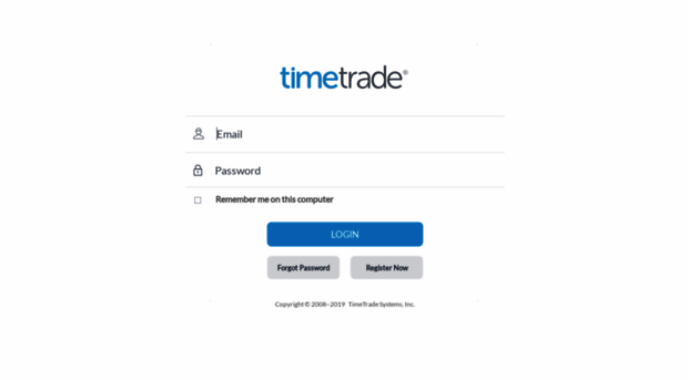 my.timetrade.com - Login | TimeTrade - My Time Trade