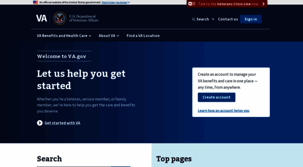 my.va.gov - VA.gov Home | Veterans Affairs - My VA