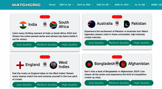 my.watchcric.com - Watchcric.com – Free Live Stre... - My Watchcric