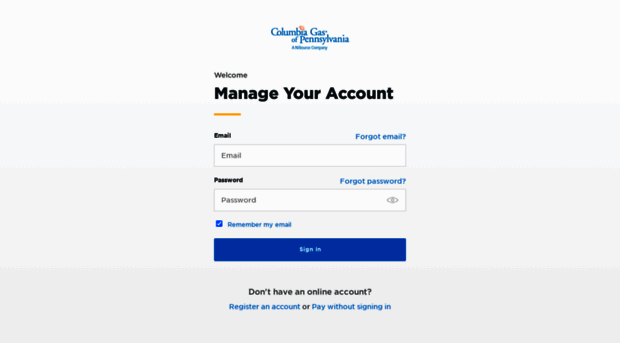 myaccount.columbiagaspa.com - Login - Columbia Gas of Pennsy ...