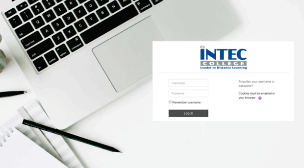 myclass.intec.edu.za - INTEC: Log in to the site - Myclass INTEC