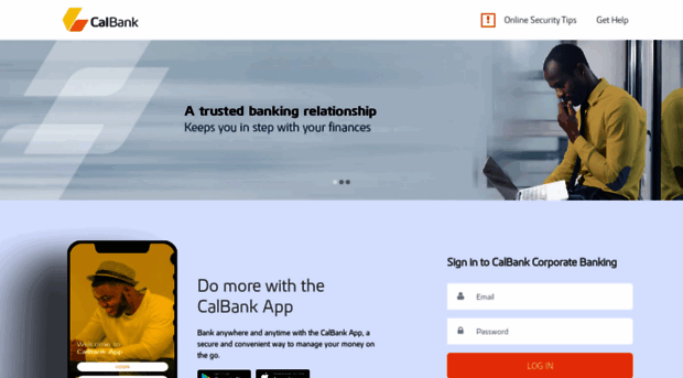 mycorporate.caleservice.net - CalBank Corporate Online Banki... - My ...