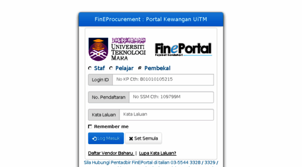 myepplus.uitm.edu.my - Login - Myepplus Uitm