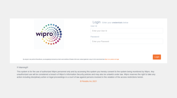 myfileshare.wipro.com - Login - Portal - Parablu Syste... - Myfileshare ...