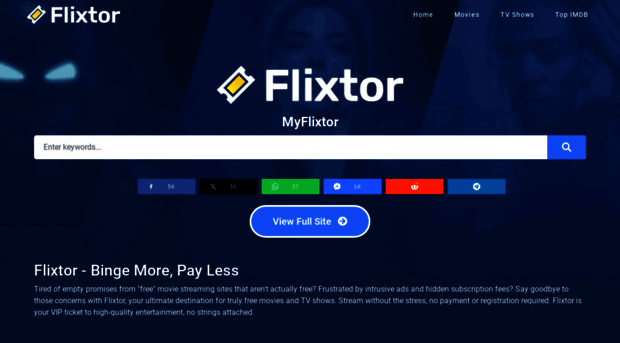 myflixtor.tv - MyFlixtor - Watch movies and S... - My Flixtor