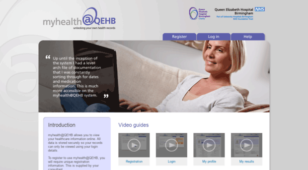 myhealth.uhb.nhs.uk - Introducing myhealth@qehb - Myhealth Uhb