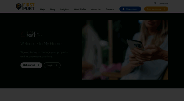 myhome.firstport.co.uk - My Home: Manage Your Home Quic... - My Home ...