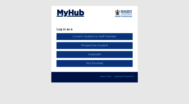 myhub.massey.ac.nz - MyHub Login - My Hub Massey