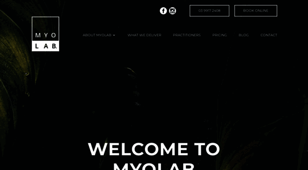 myolab.com.au - Home - MyoLab - Myo Lab