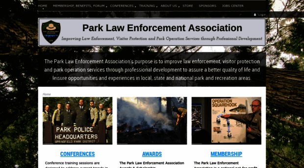 myparkranger.org - Park Law Enforcement Associati... - My Park Ranger